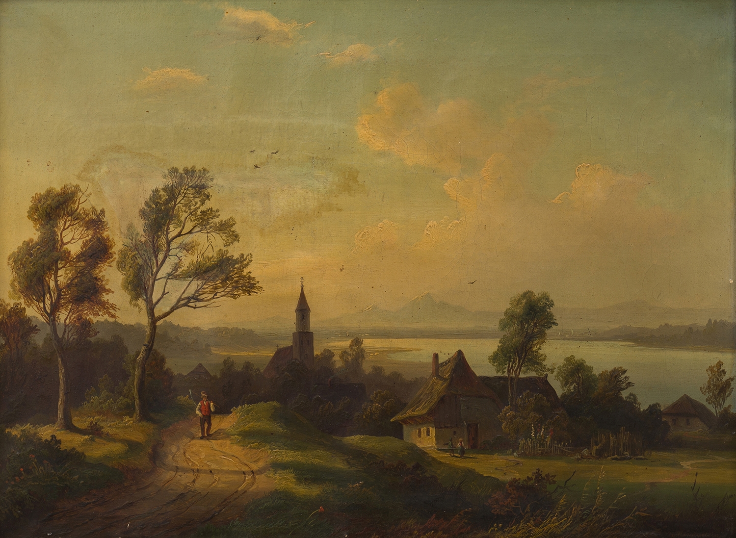 Christian Morgenstern | Coastal landscape at moonlight | MutualArt