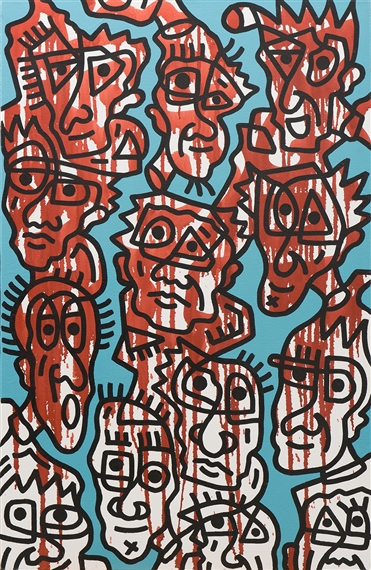 Justin Feuerring | 2 Works, The Lonely Men I and II (2015) | MutualArt