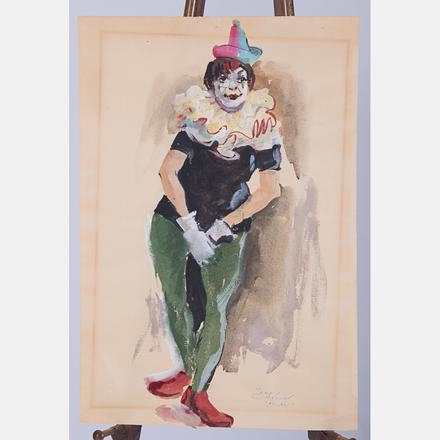 James Carlin | Clown | MutualArt