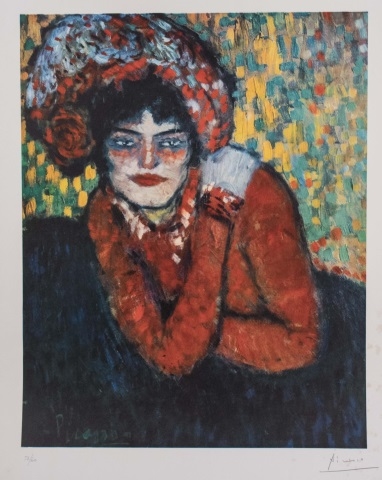 Pablo Picasso | LAttente, Margot - from the Barcelona Suite (1966 ...