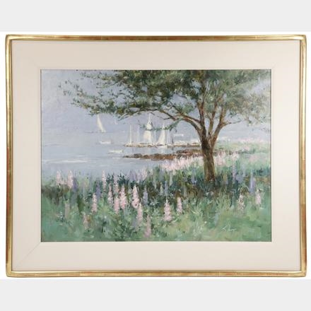Peter Rolfe | Downeast Spring Harbor | MutualArt