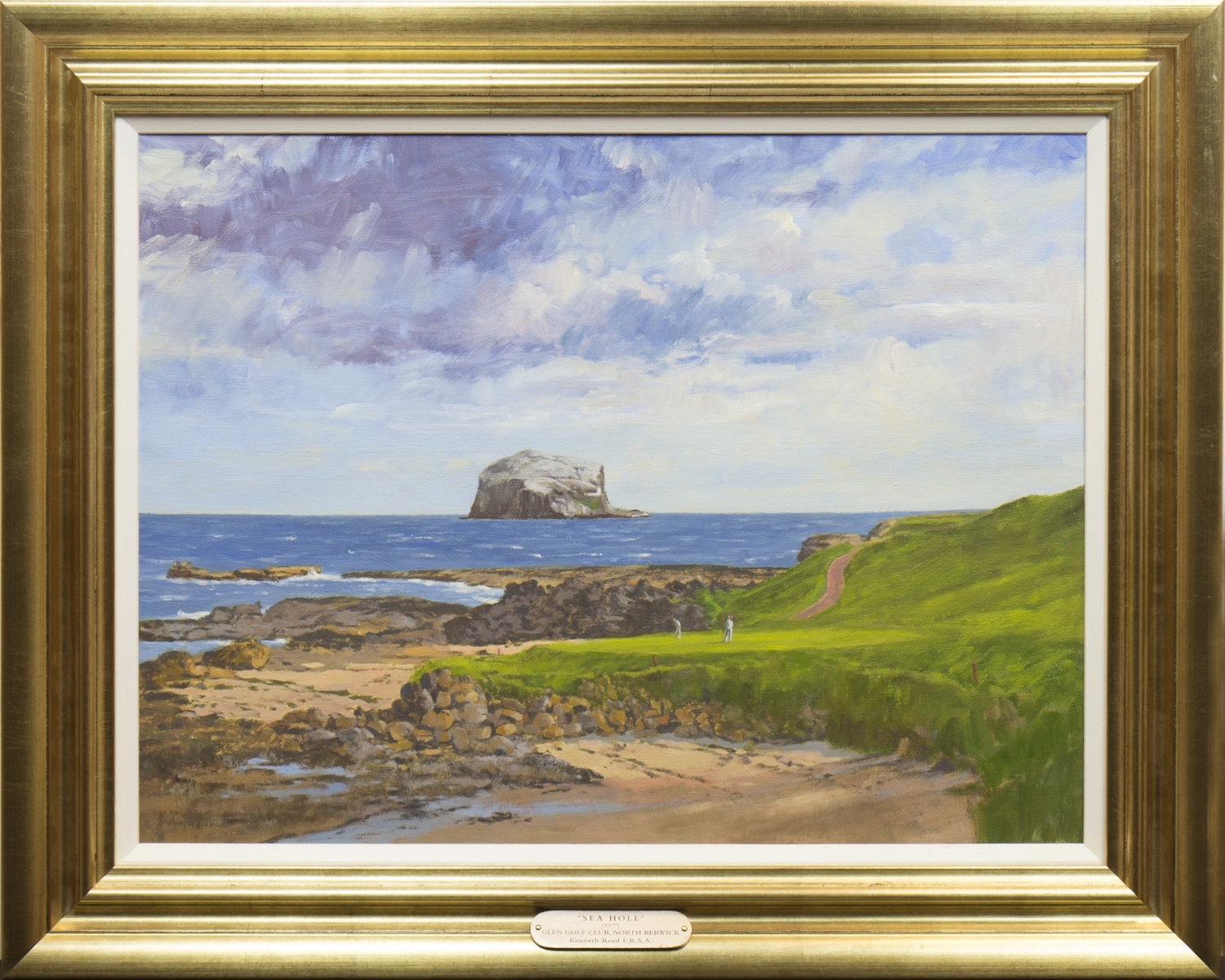 Kenneth Reed | SEA HOLE - 13TH GLEN GOLF CLUB, NORTH BERWICK | MutualArt