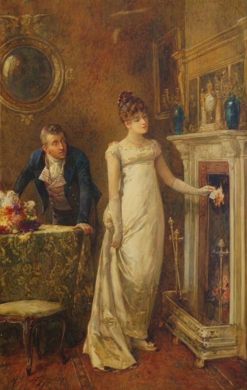 Henry Gillard Glindoni | THE PRELUDE (1900) | MutualArt