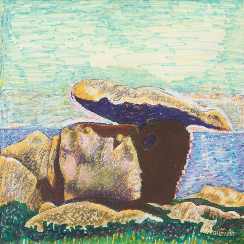 Eileen Agar | ''Rock- Ploumanac'h'' (1985) | MutualArt