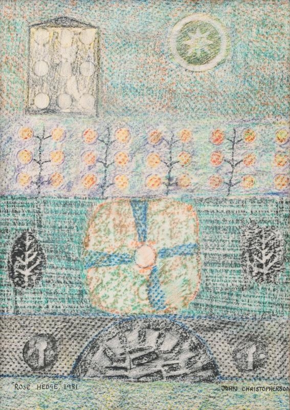 John Christopherson | ''Rose Hedge'' (1981) | MutualArt