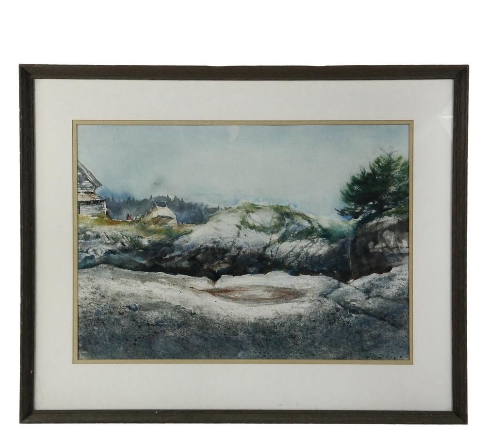 Carl Sublett | Maine Coast Tidal Pool | MutualArt