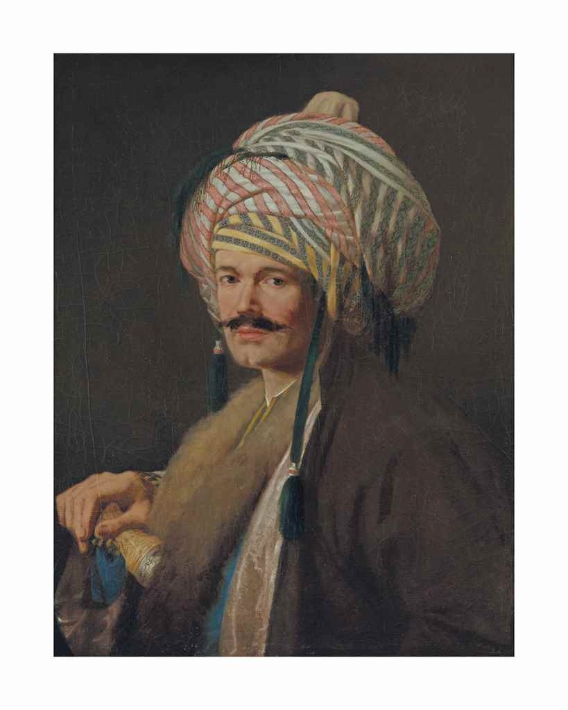 French School, 19th Century | Portrait présumé de Roustam Raza (vers ...