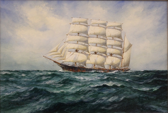 William Minshall Birchall | A Deep Sea Trader | MutualArt