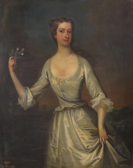 Thomas Hudson | Portrait of Henrietta Godolphin | MutualArt