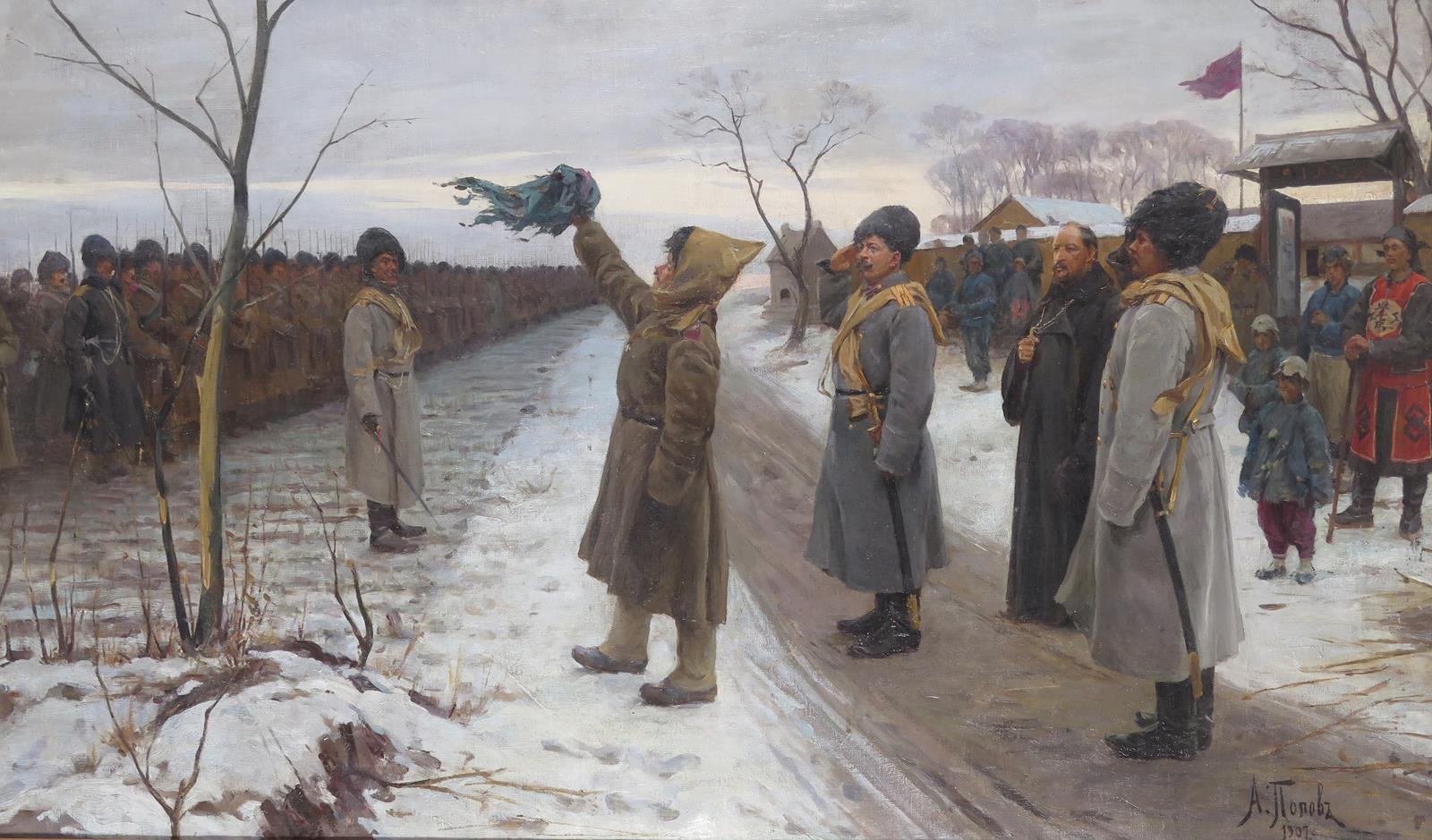 Alexei Nikolaevich Popov | Scene from the Russian occupation of ...