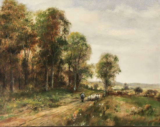 F. Wilson | The Returning Flock | MutualArt