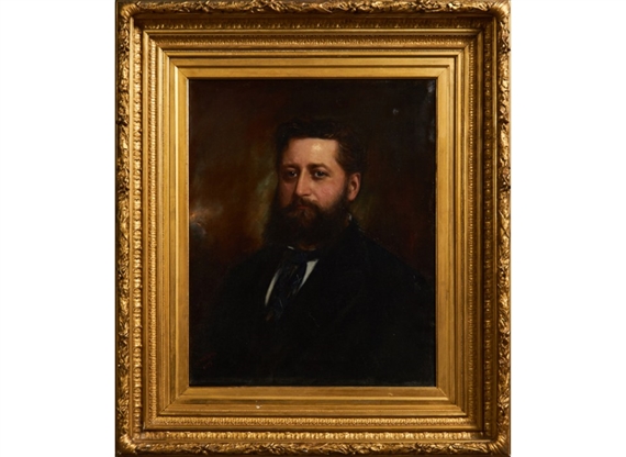 Mathew Wilson | Portrait of a Bearded Gentleman (1879) | MutualArt