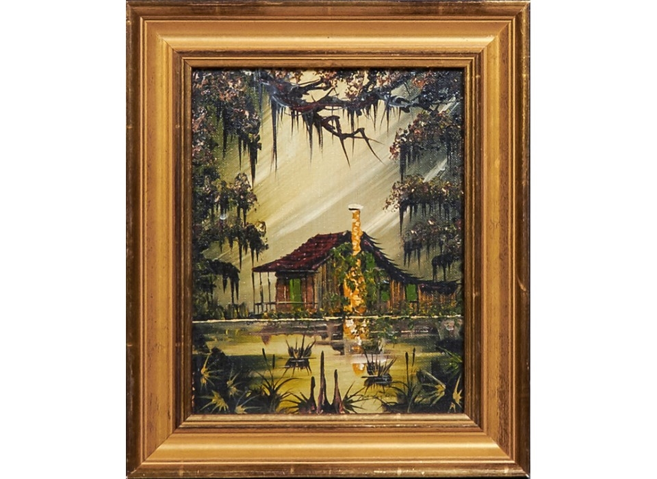 M. J. Chapoton | Cabin in the Swamp (20th Century) | MutualArt