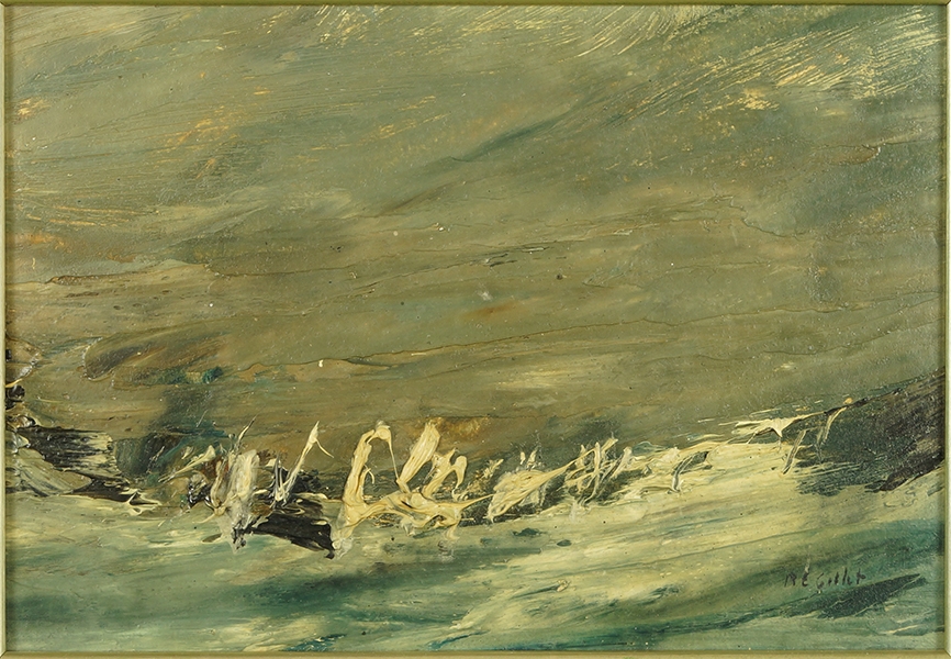 Roger Edgar Gillet | Winter Scene | MutualArt