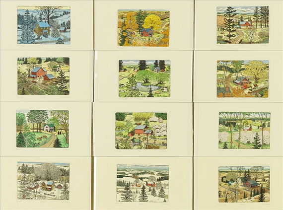 Susan Hunt-Wulkowicz | Months of the Year Series | MutualArt