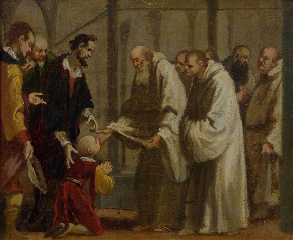 Francesco Maffei | Entrance into the Benedictine order | MutualArt