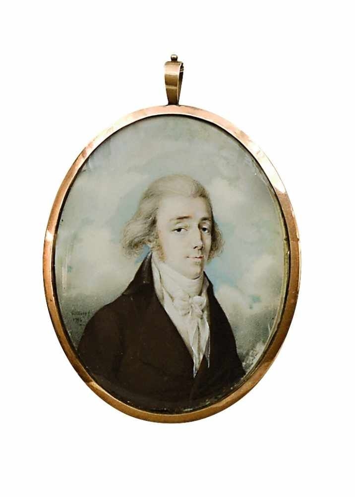 Jacob Axel Gillberg | Herrenportrait (1796) | MutualArt