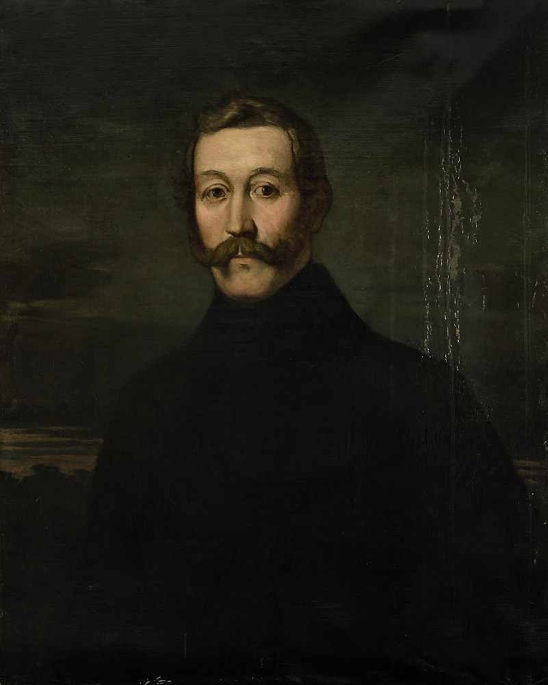 Moritz von Schwind | Herrenportrait (1842) | MutualArt