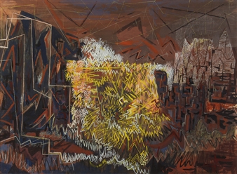 Louis Bunce | 42 Artworks at Auction | MutualArt