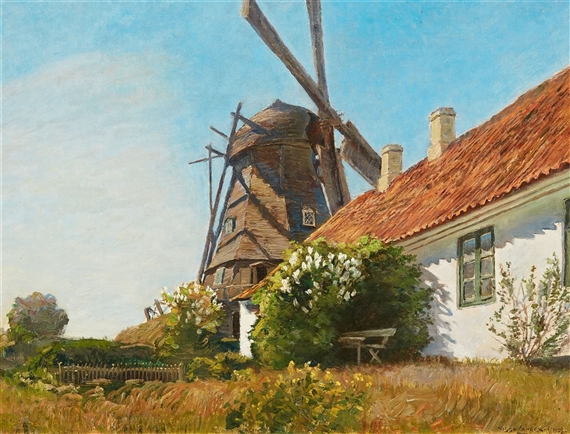 Viggo Langer | A Summer's Day (1928) | MutualArt