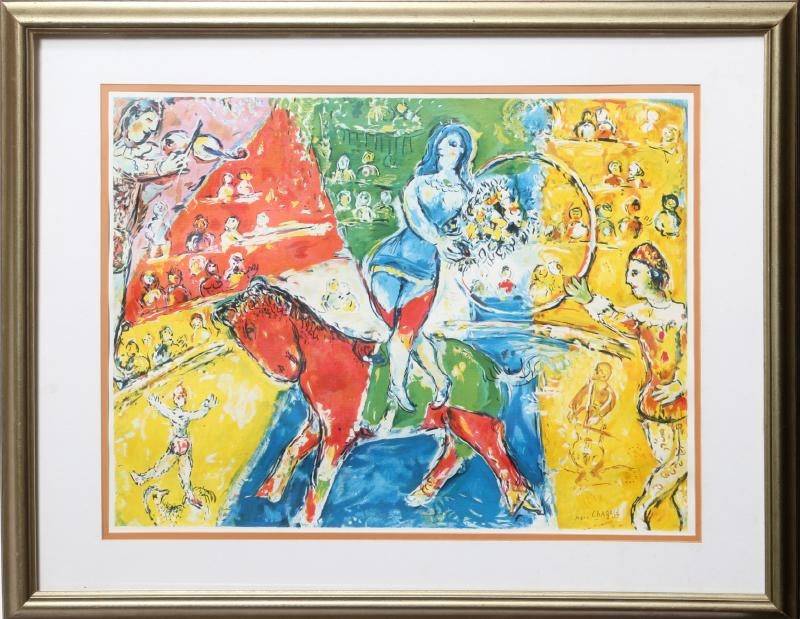 Marc Chagall | Circus Horse Riders | MutualArt