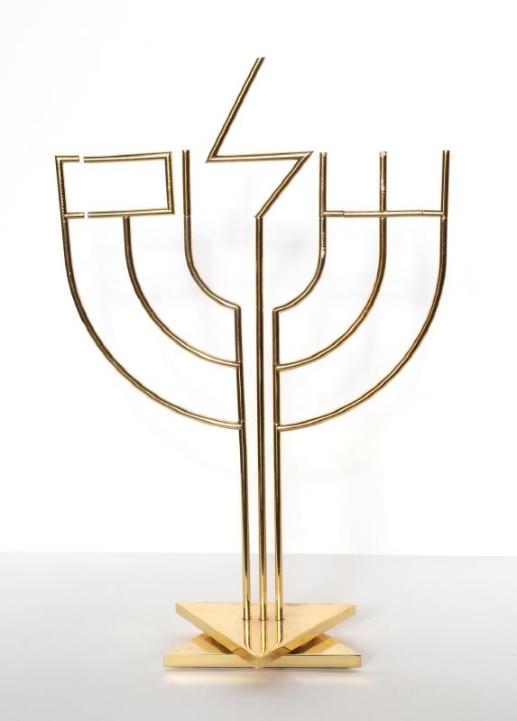 Yaacov Agam | Shalom Menorah | MutualArt