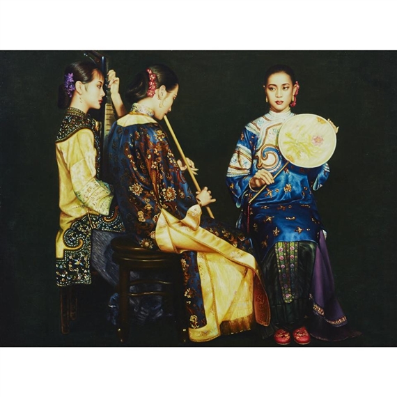 Chen Yifei | Xun Yang Yi Yun (1991) | MutualArt