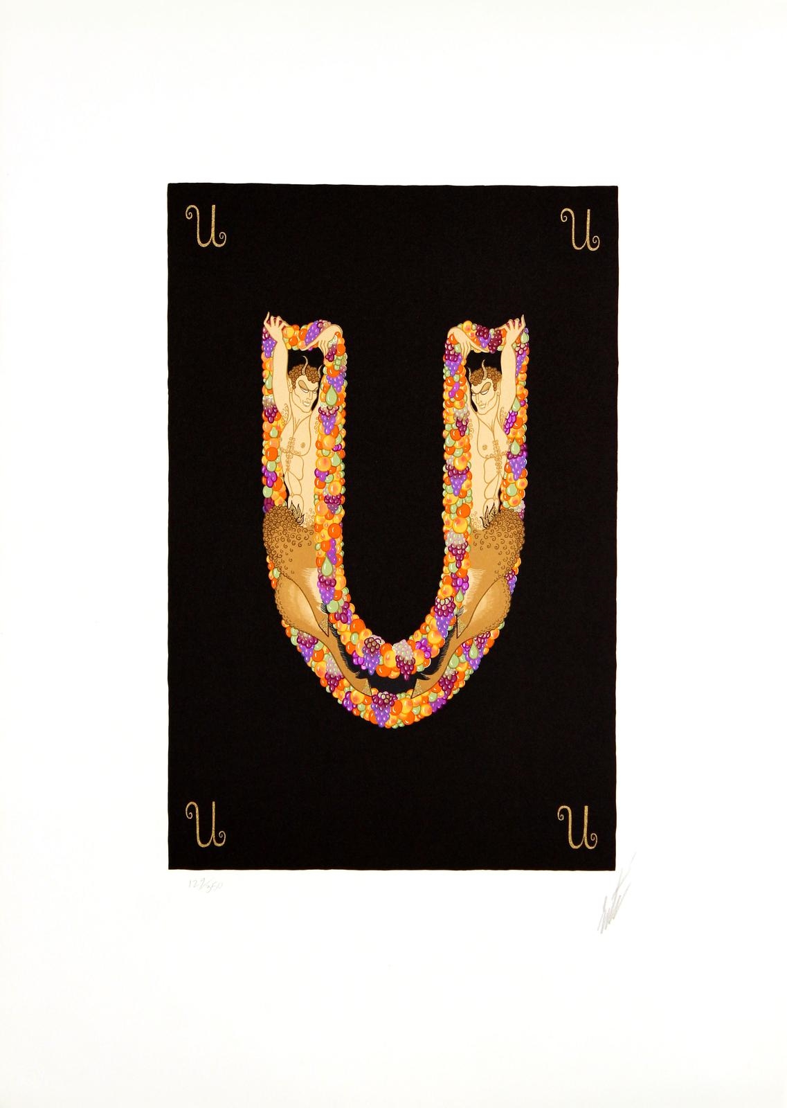 Erté | The Alphabet Suite (1976) | MutualArt