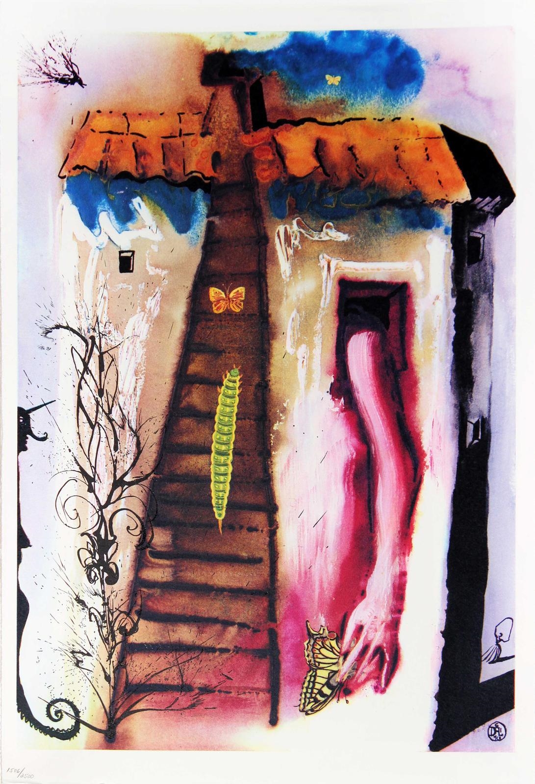 Salvador Dalí | The Rabbit Sends in a Little Bill (1969) | MutualArt