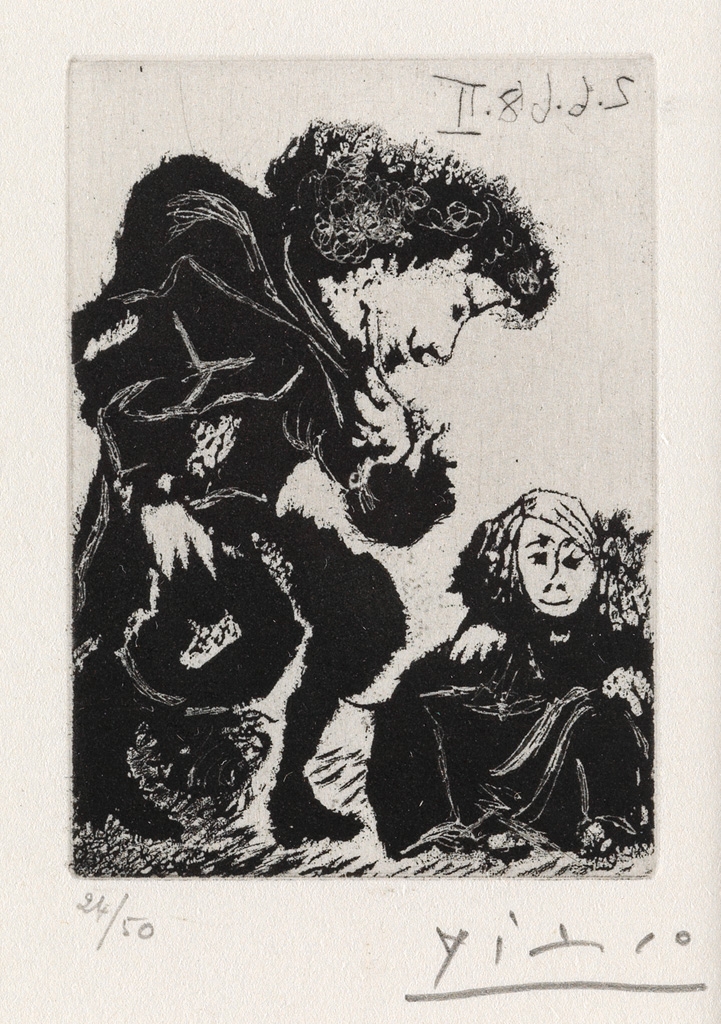 Pablo Picasso | Series 347:137 (1968) | MutualArt