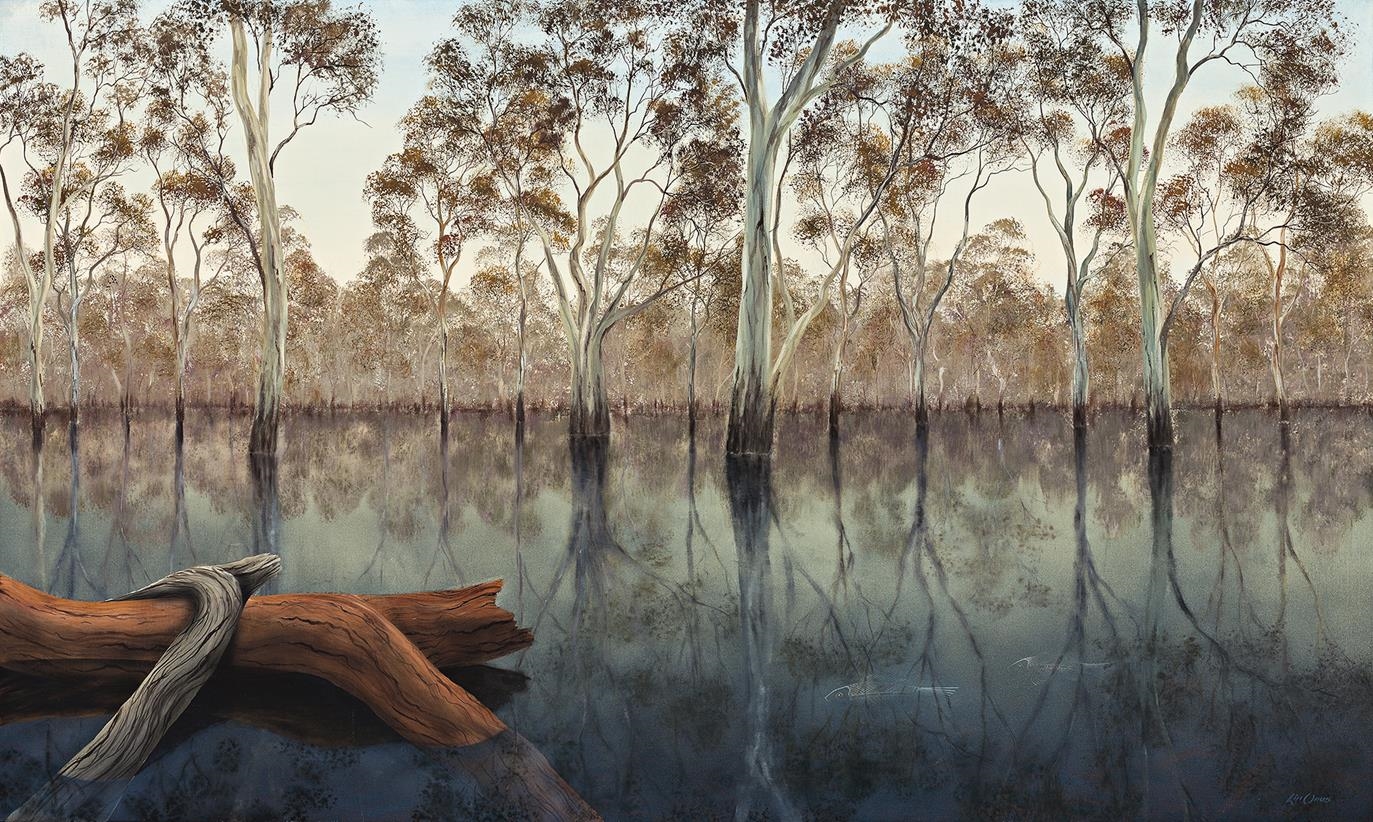 Lin Onus | Deep Water (Matong) (1995) | MutualArt