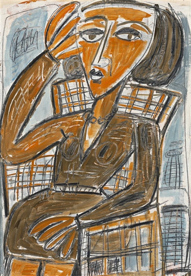 Tony Tuckson | Untitled (Circa 1952) | MutualArt