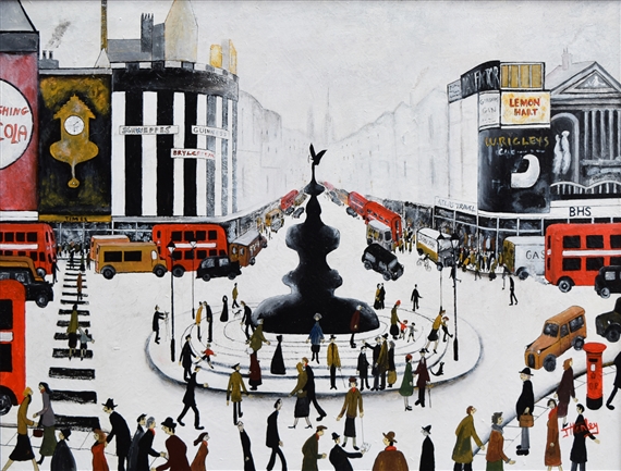John Hanley | City Life | MutualArt