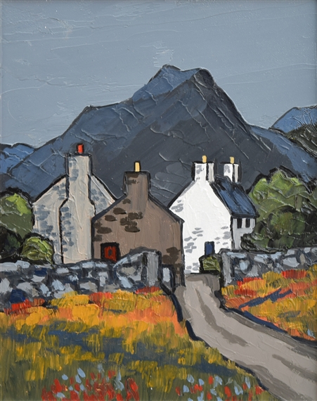 David Barnes | Mountain Hamlet | MutualArt