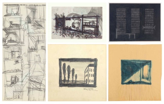 Robert Wilson | A group of seventeen drawings depicting set designs ...