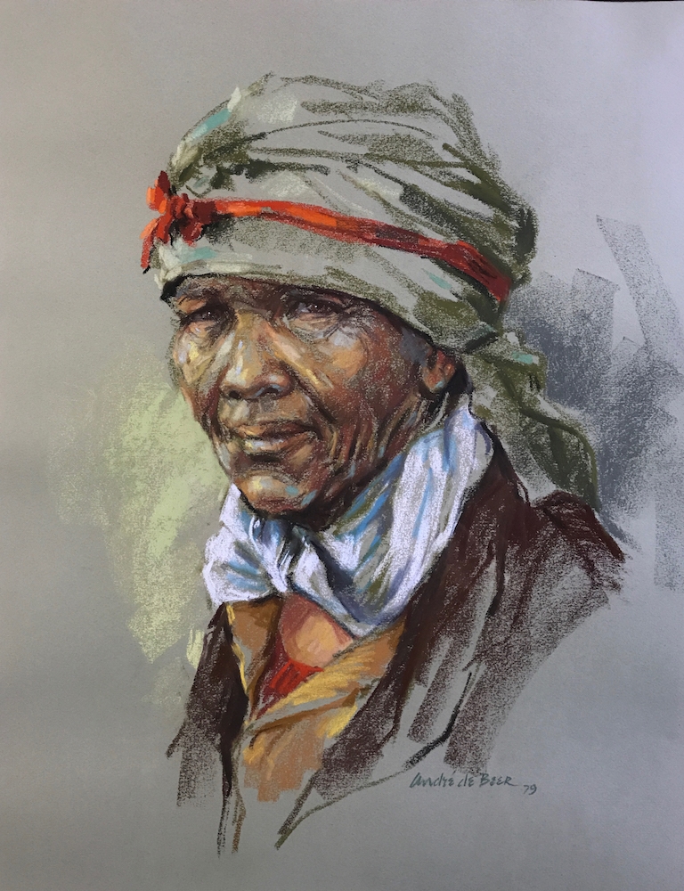 Andre de Beer | Portrait of a Woman (1979) | MutualArt