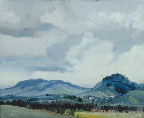 Herbert Gallop | 'howers Over Toolijooa (1952) | MutualArt