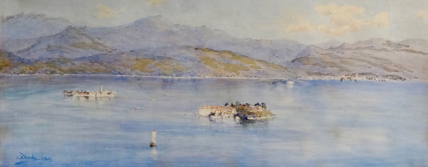 Charles Nathaniel Worsley | The Borromean Islands: Lago Maggiore ...