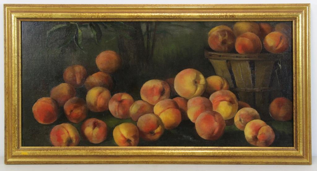 Cecelia E. Oliver | The Peach Basket (1891) | MutualArt