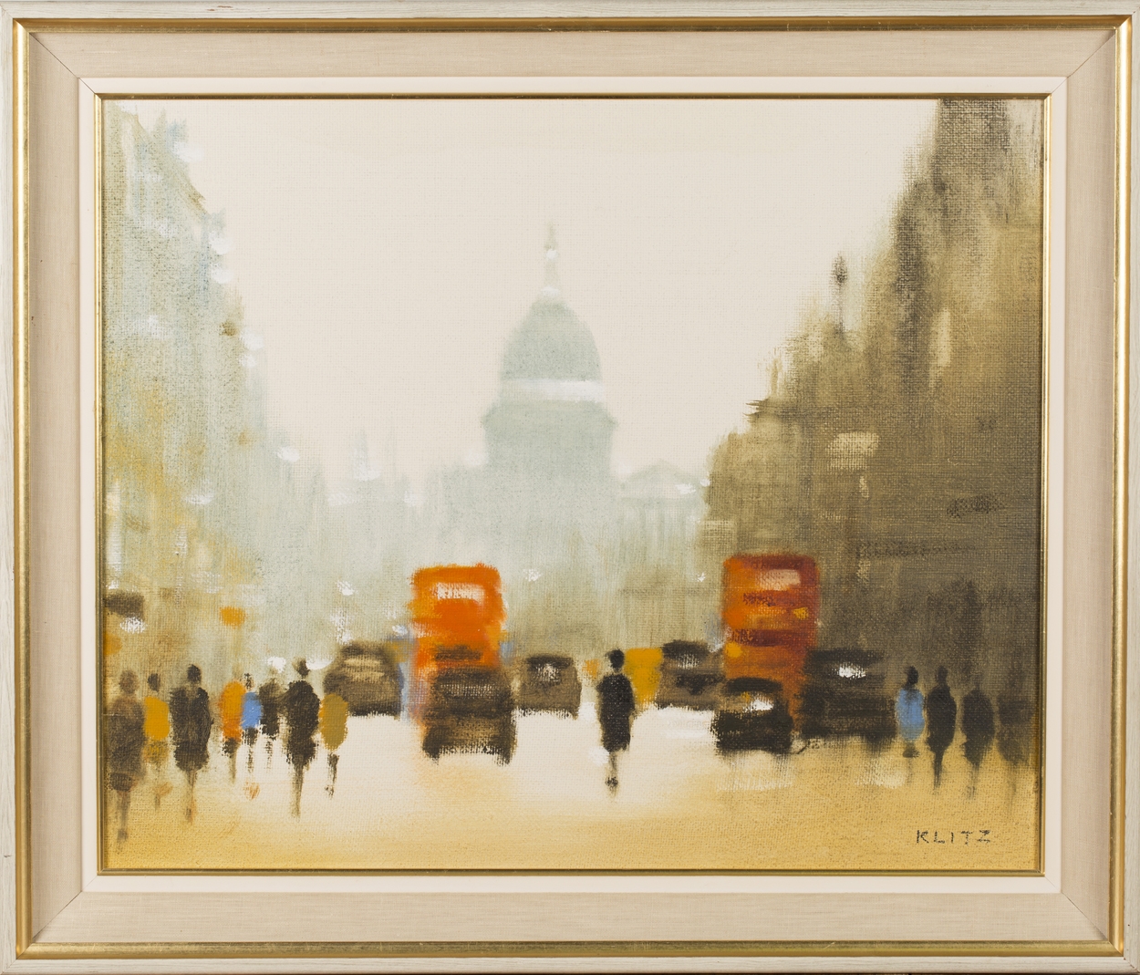 Anthony Klitz | St Pauls & Fleet Street (1973) | MutualArt