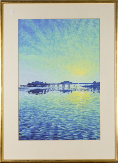 Philip Dunn | View of the West Pier | MutualArt