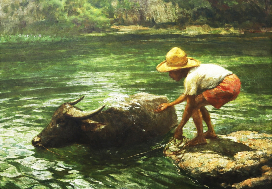 Fernando Amorsolo | Rice planting (1951) | MutualArt