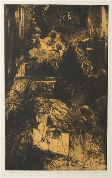 Richard Lytle | The Balcony (1963) | MutualArt