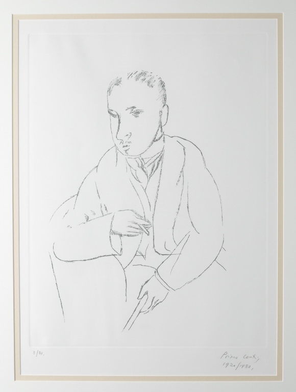 Primo Conti | Untitled male portrait (1920 - 1980) | MutualArt