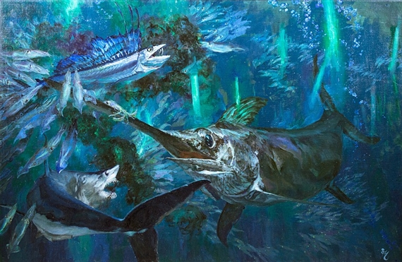 Stanley Meltzoff | Swordfish 3 (1988) | MutualArt