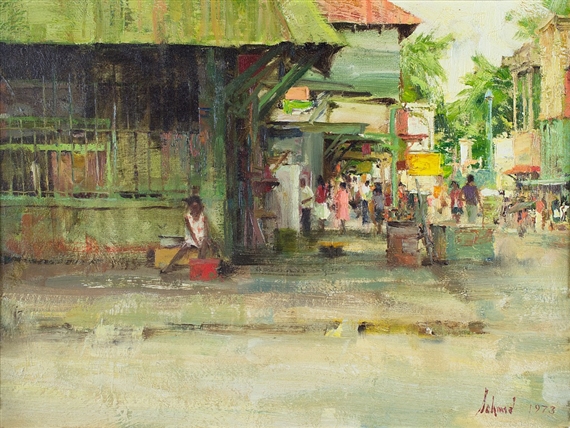 Richard Alan Schmid | Cristobal Street | MutualArt