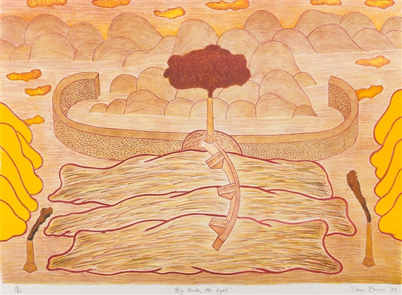 Dean Bowen | Big Snake - Mt Lyell | MutualArt