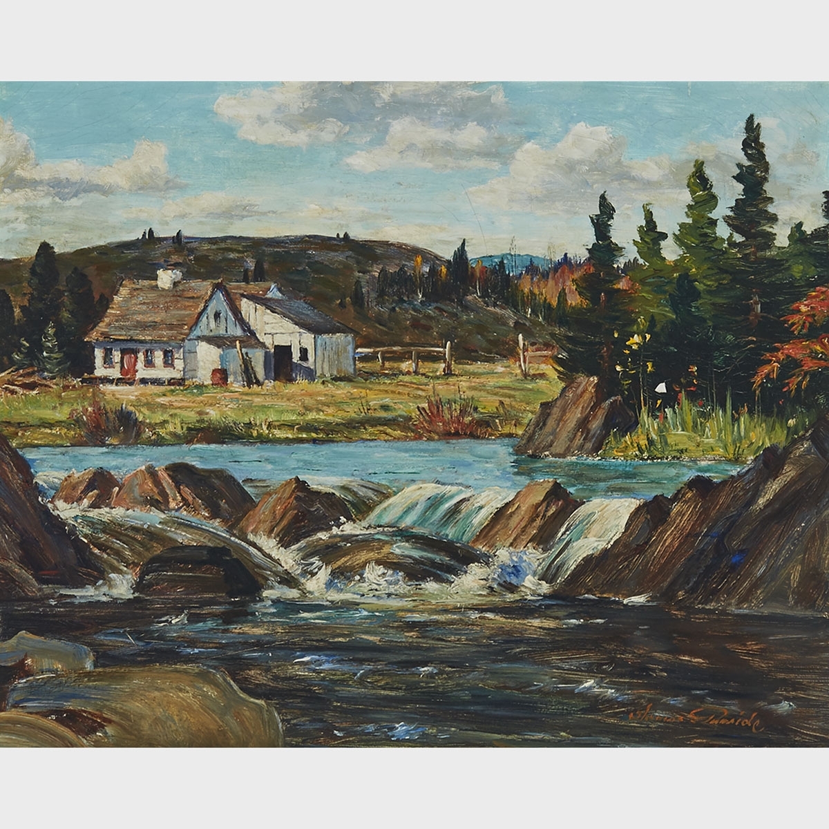 Thomas H. Garside | October Day-Morin Heights | MutualArt