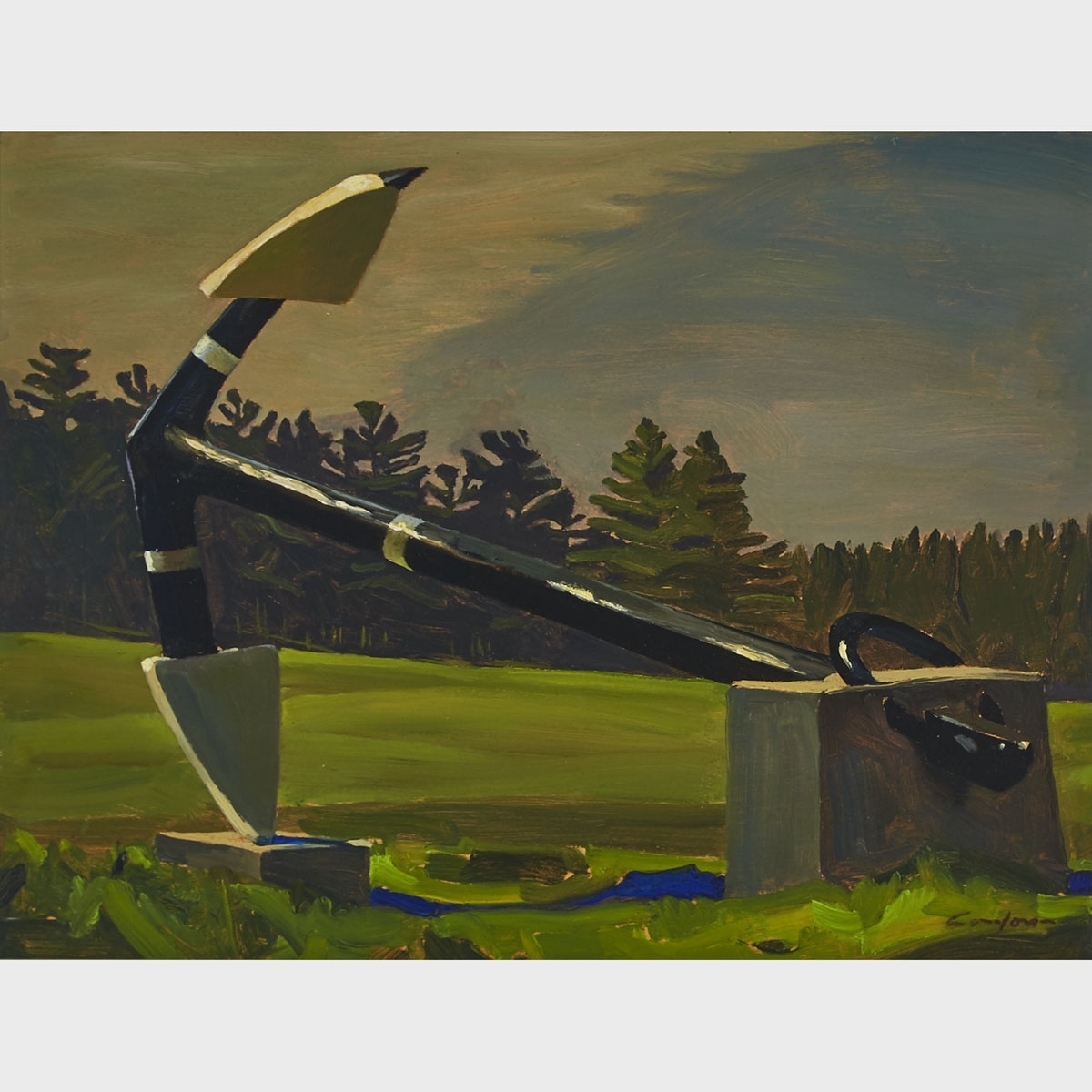Charles Comfort | The Chatham Anchor (1968) | MutualArt