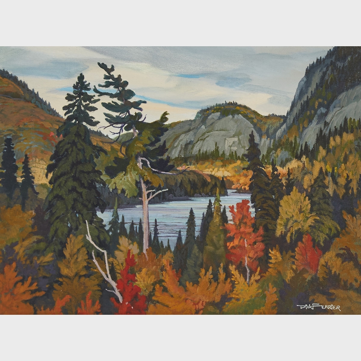 Richard Ferrier | 4 Works: Agawa River, Madawaska Valley, Ottawa Valley ...